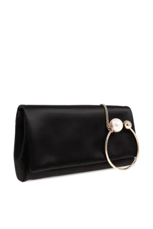JIMMY CHOO Xandra’ Clutch - Black