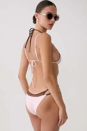 Meshki Tempest Layered Triangle Bikini Top