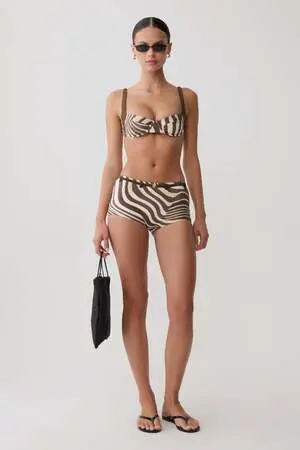 Meshki Frost Mini Bikini Shorts