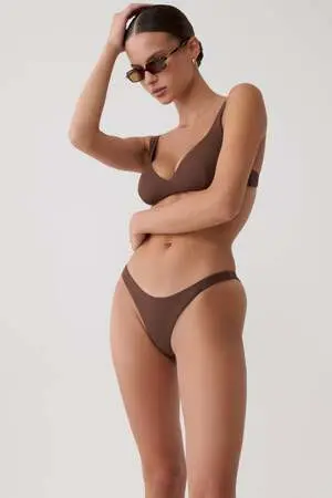 Meshki Clover Brazilian Bikini Bottom