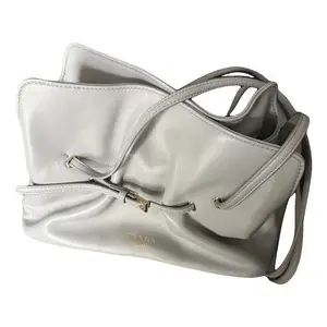 Prada Dada Leather Handbag Grey