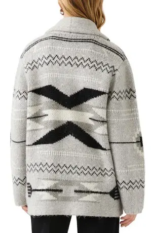 Karen Kane Jacquard Cardigan