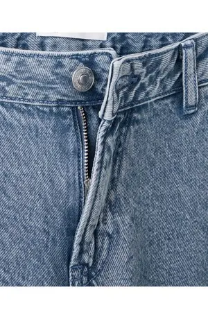 Mango Low Waist Straight Leg Jeans