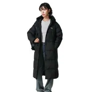 PUMA Hooded Long Down Jacket