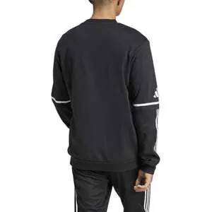 Adidas Crew Sweatshirt Pullover Knit Hoodless T-shirt