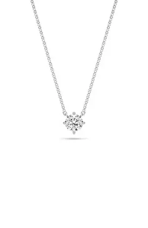 SIF JAKOBS JEWELLERY Princess Piccolo Cubic Zirconia Necklace - Silver