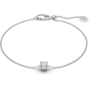 SIF JAKOBS JEWELLERY Princess Uno Cubic Zirconia Bracelet - Silver