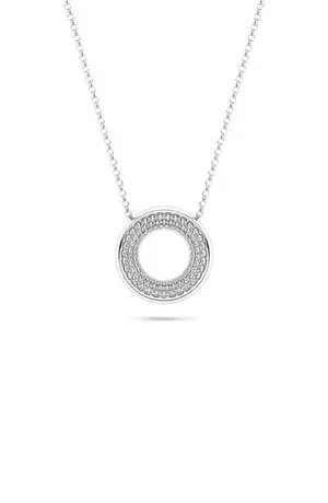 SIF JAKOBS JEWELLERY Melzo Cubic Zirconia Necklace - Silver