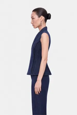 NOCTURNE Pinstripe Straight Leg Trousers