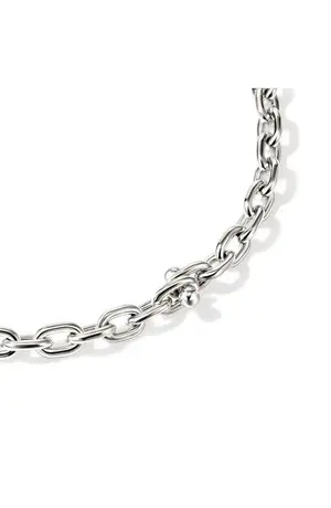 John Hardy B&f X Jh Screwball Link Necklace, Sterling 13mm