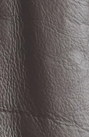 L'AGENCE Glacia Genuine Shearling Trim Leather Jacket