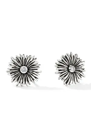 John Hardy B&f X Jh Wildflower Stud Earrings, Sterling