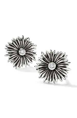 John Hardy B&f X Jh Wildflower Stud Earrings, Sterling