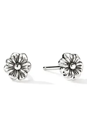 John Hardy B&f X Jh Wildflower Stud Earrings - Silver
