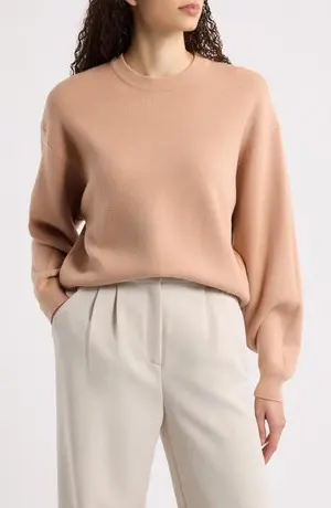 Deluc Bowie Crewneck Sweater - Cookie