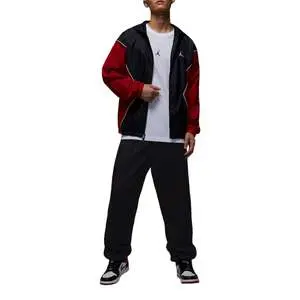 JORDAN Essentials Draft Jacket 'black Red