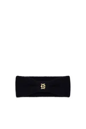 Holland Cooper Knitted Bow Headband Black