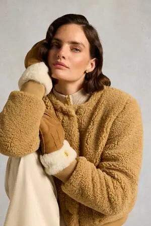 Holland Cooper Shearling Glove