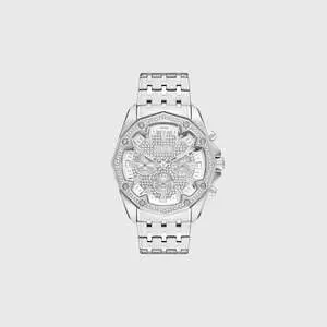 DIESEL® Stinger Pavé Stainless Steel Watch - Silver