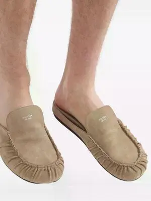 Prada Suede Mules