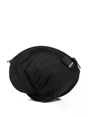COTE&CIEL Luka Ruched Shoulder Bag - Black