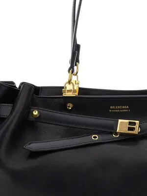 Balenciaga Fan Medium Leather Tote Bag