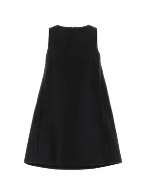 Balenciaga Wool And Silk A-line Dress