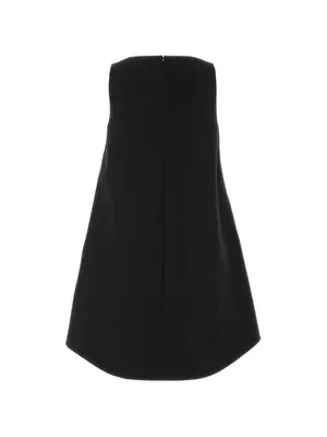Balenciaga Wool And Silk A-line Dress