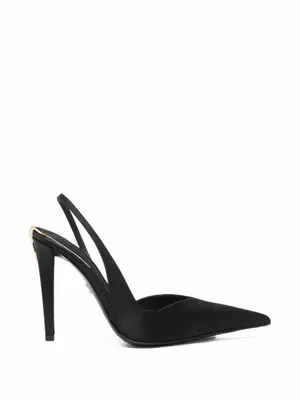 GIUSEPPE ZANOTTI Leather Slingback Pumps