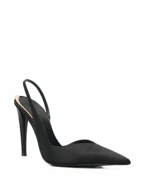 GIUSEPPE ZANOTTI Leather Slingback Pumps