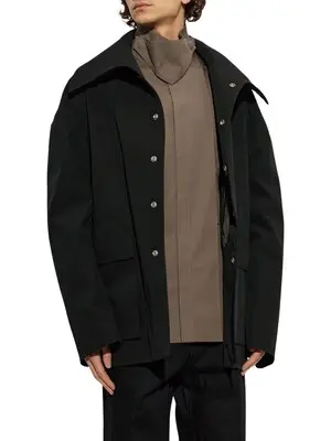 Rick Owens Dracucollar Jacket By