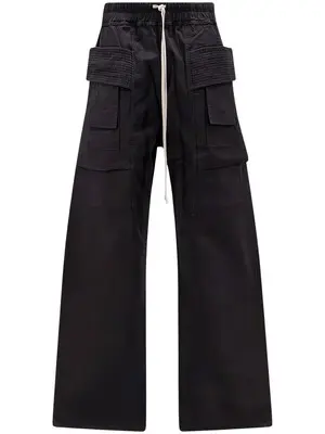 Rick Owens Creatch Trousers By - Black