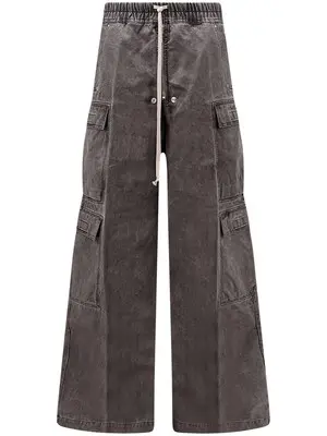 Rick Owens Double Cargo Trousers - Beige