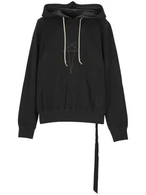 Rick Owens Tower Sweatshirt By - Black