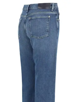 7 For All Mankind Jeans In Denim Di Cotone