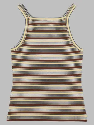 Fendi Top In Cotone A Righe
