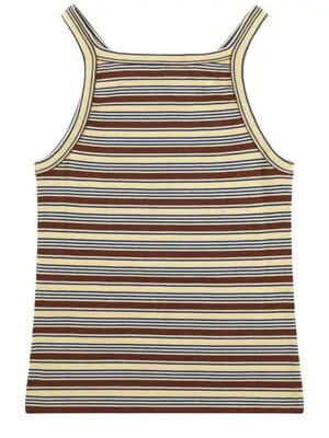Fendi Top In Cotone A Righe