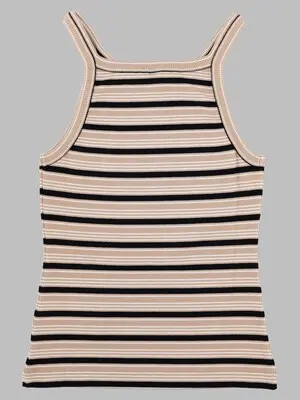 Fendi Top In Cotone A Righe