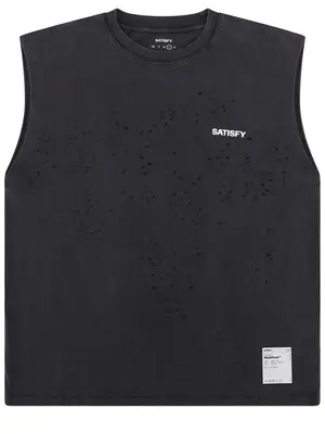 Satisfy Muscle Tee Mothtech - Black