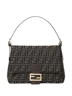 Fendi Flap 26325 Shoulder Bag By - Brown