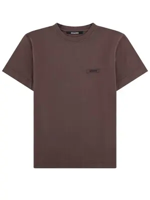 Jacquemus T-shirt Gros Grain - Brown