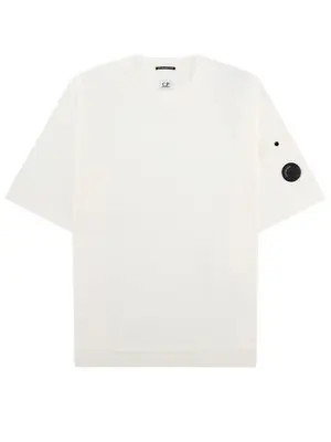 C.P. COMPANY C. P. Company T-shirt Con Patch Logo - White
