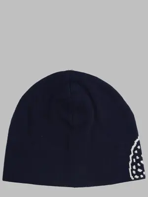 Lacoste Berretto In Lana Con Coccodrillo Jacquard