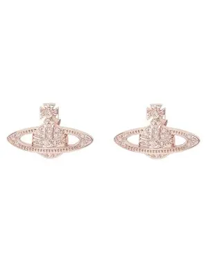 VIVIENNE WESTWOOD Orecchini "mini Bas Relief - Pink