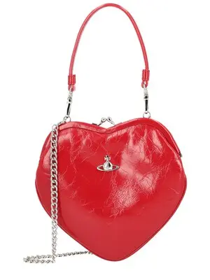 VIVIENNE WESTWOOD Borsa "belle Heart Frame - Red