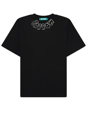 BARROW T-shirt Con Stampa - Black