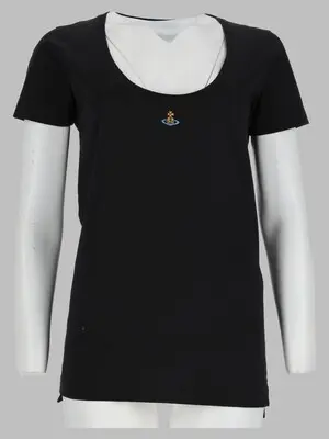 VIVIENNE WESTWOOD T-shirt "lollo" Con Logo