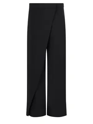 NINE:INTHE:MORNING Pantalone Luz Asimmetrico - Black