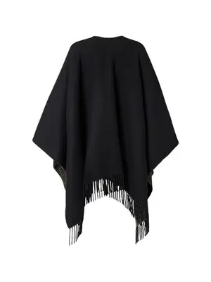 Fendi Ff Wool And Cashmere Poncho