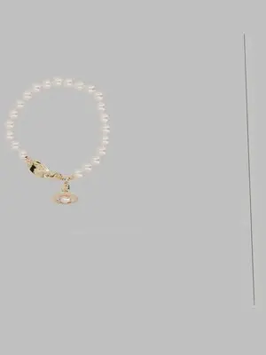 VIVIENNE WESTWOOD Bracciale "simonetta" Con Perle